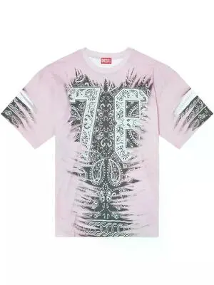 DIESEL® Bandana-print T-shirt