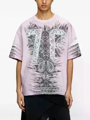 DIESEL® Bandana-print T-shirt