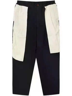 BLACK COMME DES GARÇONS Panel-construction Trousers
