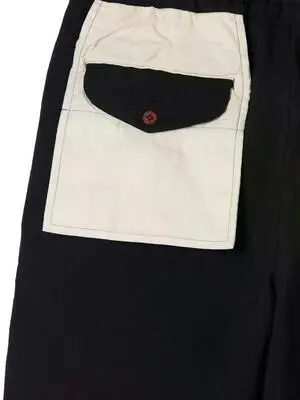 BLACK COMME DES GARÇONS Panel-construction Trousers