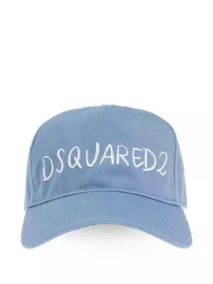 Dsquared2 Embroidered Cap - Blue