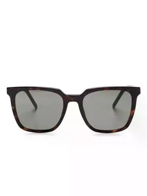 Saint Laurent M146 Sunglasses - Brown