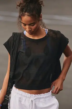 Free People Sheer Performance Tops For Women