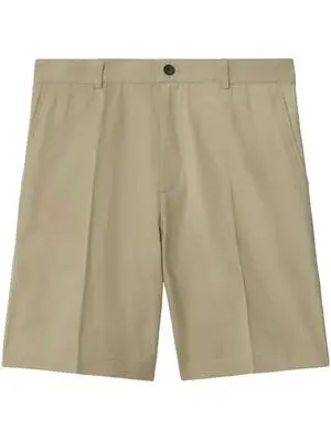 Burberry Zip Up Shorts For Men