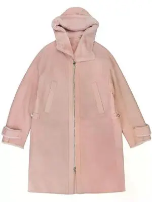Women's Pink Leather Coats