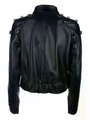 CARLOTTA 2001 Rhinestone-studded Leather Jacket