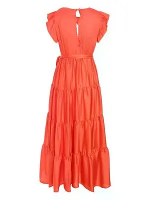 BARUNI Lavandula Maxi Dress - Orange