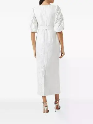 BARUNI Sedum Midi Dress - White