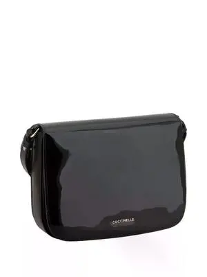COCCINELLE C-me Patent Shoulder Bag