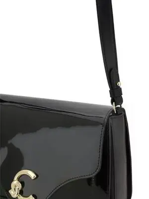 COCCINELLE C-me Patent Shoulder Bag
