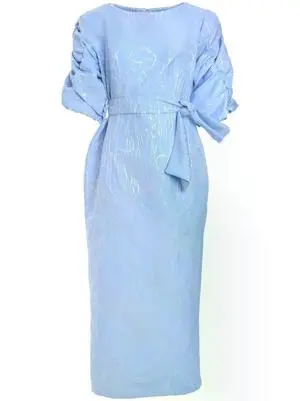 BARUNI Sedum Midi Dress - Blue