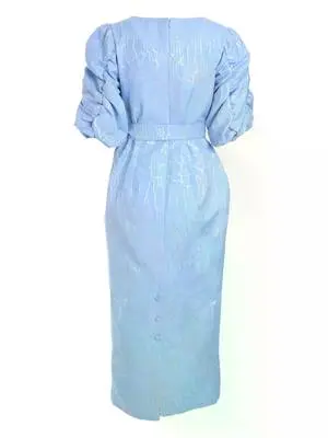 BARUNI Sedum Midi Dress - Blue