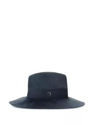 Loro Piana Wide-brim Fedora Hat - Blue
