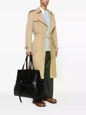 Moschino Leather Tote Bag