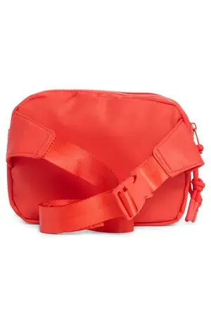 Zella Two-pocket Belt Bag - Red Fiery