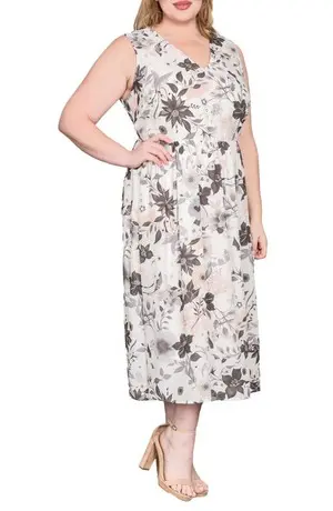 STANDARDS & PRACTICES Floral Maxi Dress