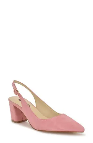 Nine West Kamsee Slingback Pumps - Light Pink
