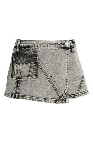 PTCL Cara Denim Cargo Skort