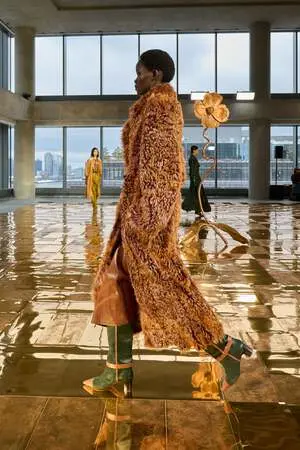 Ulla Johnson Ceryse Long Shearling Coat