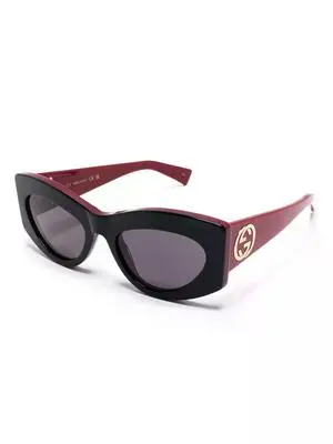 Gucci Cat Eye-frame Sunglasses - Black