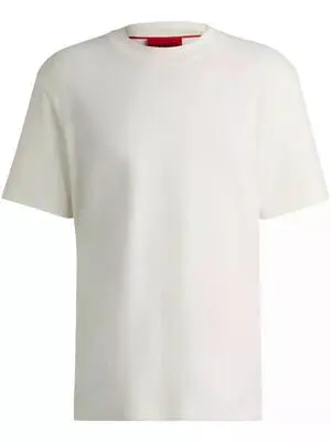 Hugo Logo-appliqué T-shirt - White