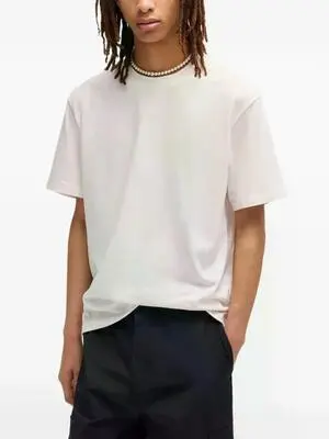 Hugo Logo-appliqué T-shirt - White