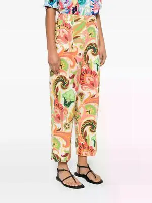 Etro Paisley Print Trousers