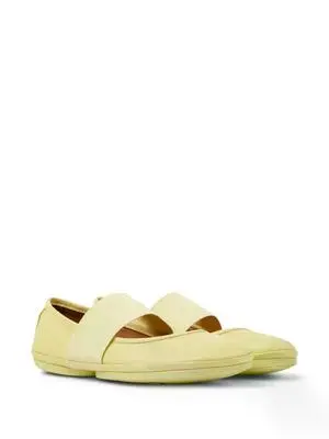 Camper Right Nina Ballet Flats - Yellow