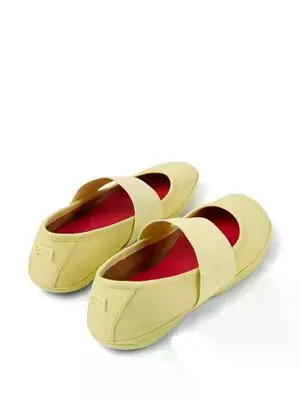 Camper Right Nina Ballet Flats - Yellow