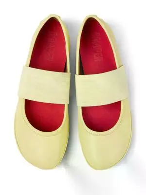 Camper Right Nina Ballet Flats - Yellow