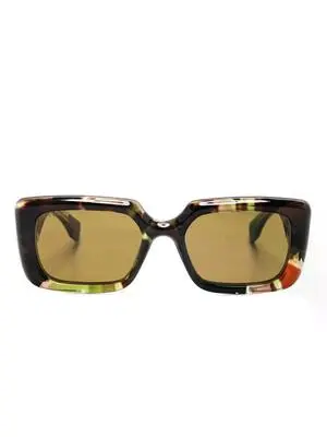 Gucci Square-frame Sunglasses - Brown