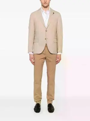 Incotex Gabardine Trousers - Brown