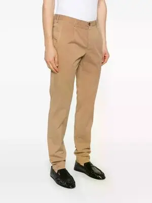 Incotex Gabardine Trousers - Brown