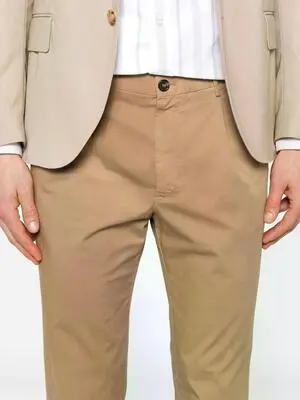 Incotex Gabardine Trousers - Brown