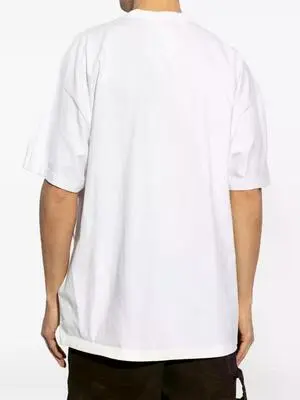 Off-White Logo-graphic-print Cotton T-shirt