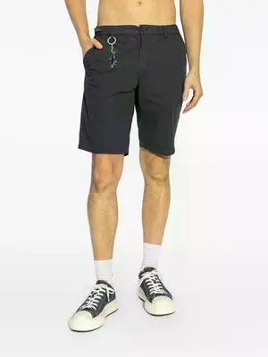 Paul & Shark Charm-detail Chino Shorts - Blue
