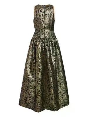 BARUNI Coneflower Gown - Black