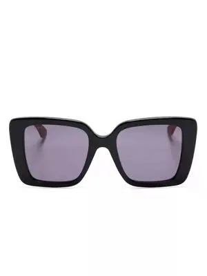 Gucci Oversized Frame Sunglasses - Black