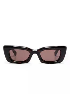 Gucci Cat Eye-frame Sunglasses - Brown