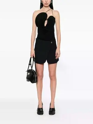 Coperni Tailored Mini Skirt - Black