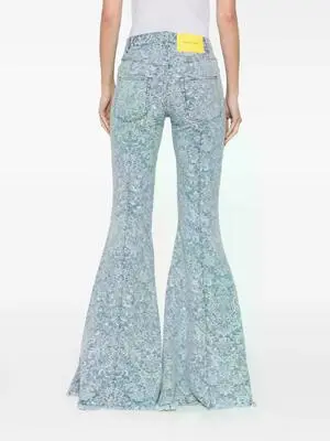 MARQUES' ALMEIDA Brocade Flared Jeans