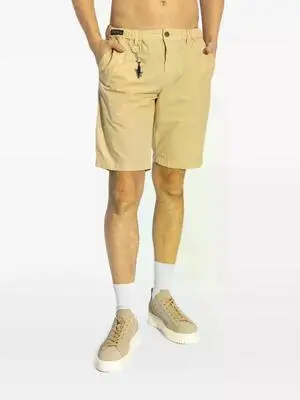 Paul & Shark Charm-detail Chino Shorts - Neutrals