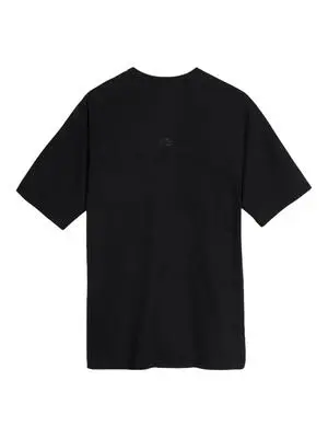 Y3 X Striped Cotton T-shirt - Black