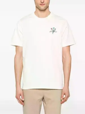 LES DEUX Bruno Café T-shirt - White