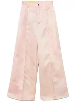 MARQUES' ALMEIDA Duchesse-satin Wide-leg Trousers