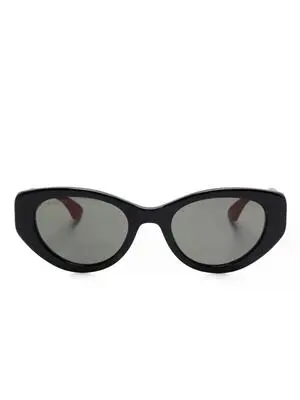 Gucci Cat Eye-frame Sunglasses - Black