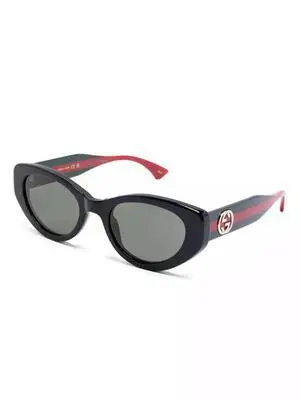 Gucci Cat-eye Frame Sunglasses - Black