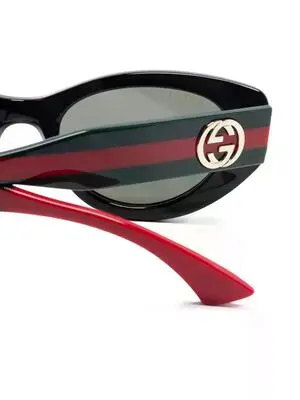 Gucci Cat-eye Frame Sunglasses - Black