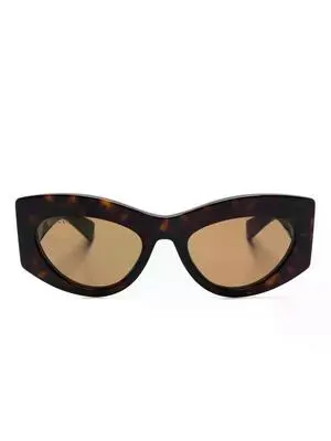 Gucci Cat Eye-frame Sunglasses - Brown
