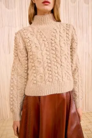 Ulla Johnson Albia Alpaca Knit Pullover - Dune